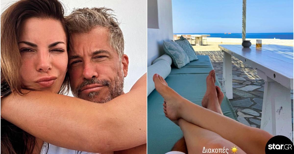 Χάρης Βαρθακούρης: Διακοπές με την Αντελίνα, τις κόρες και τα αδέρφια ...