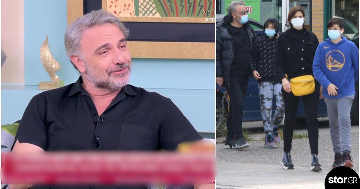 Μουρατίδης: «Οι γιοι μου είναι δύο “ντουλάπες”, εγώ ο κοντός που ...